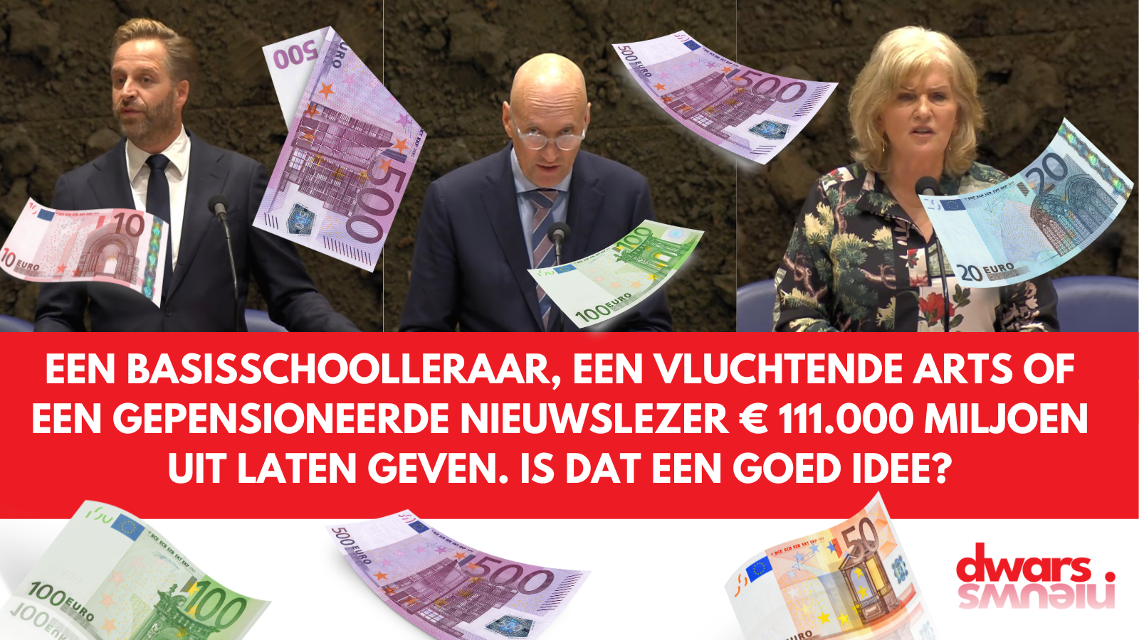Onder leiding van Sigrid -Sinterklaas- Kaag is er geld weggesmeten ...